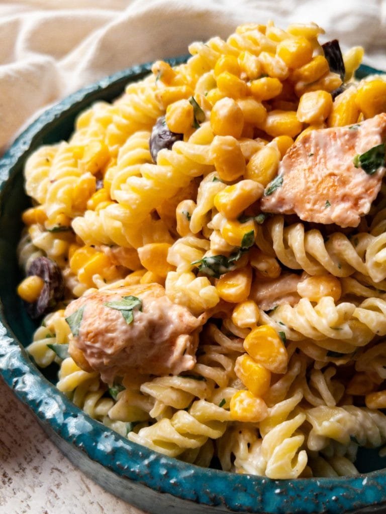 Sweetcorn Pasta Salad - Kitch