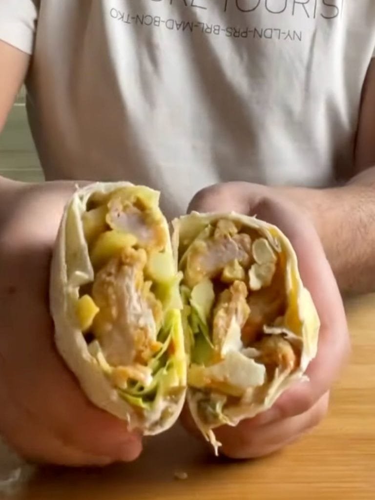 Midnight Chicken Wrap - Kitch