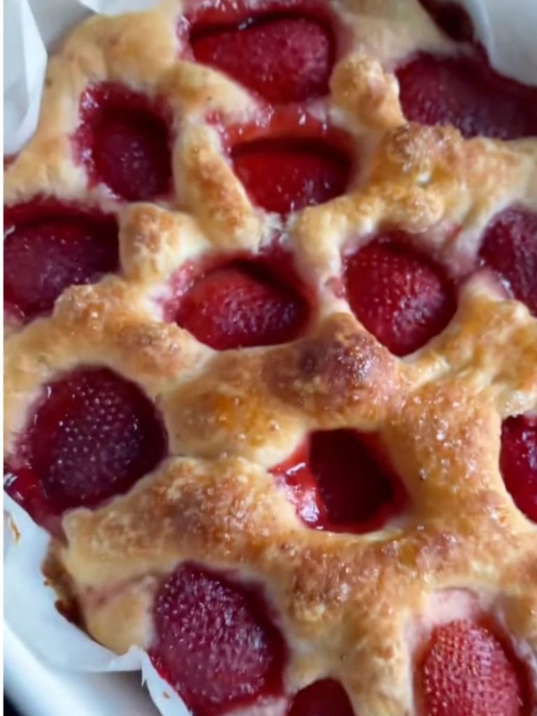 Strawberry & Savory Focaccia - Nada Saad x Kitch