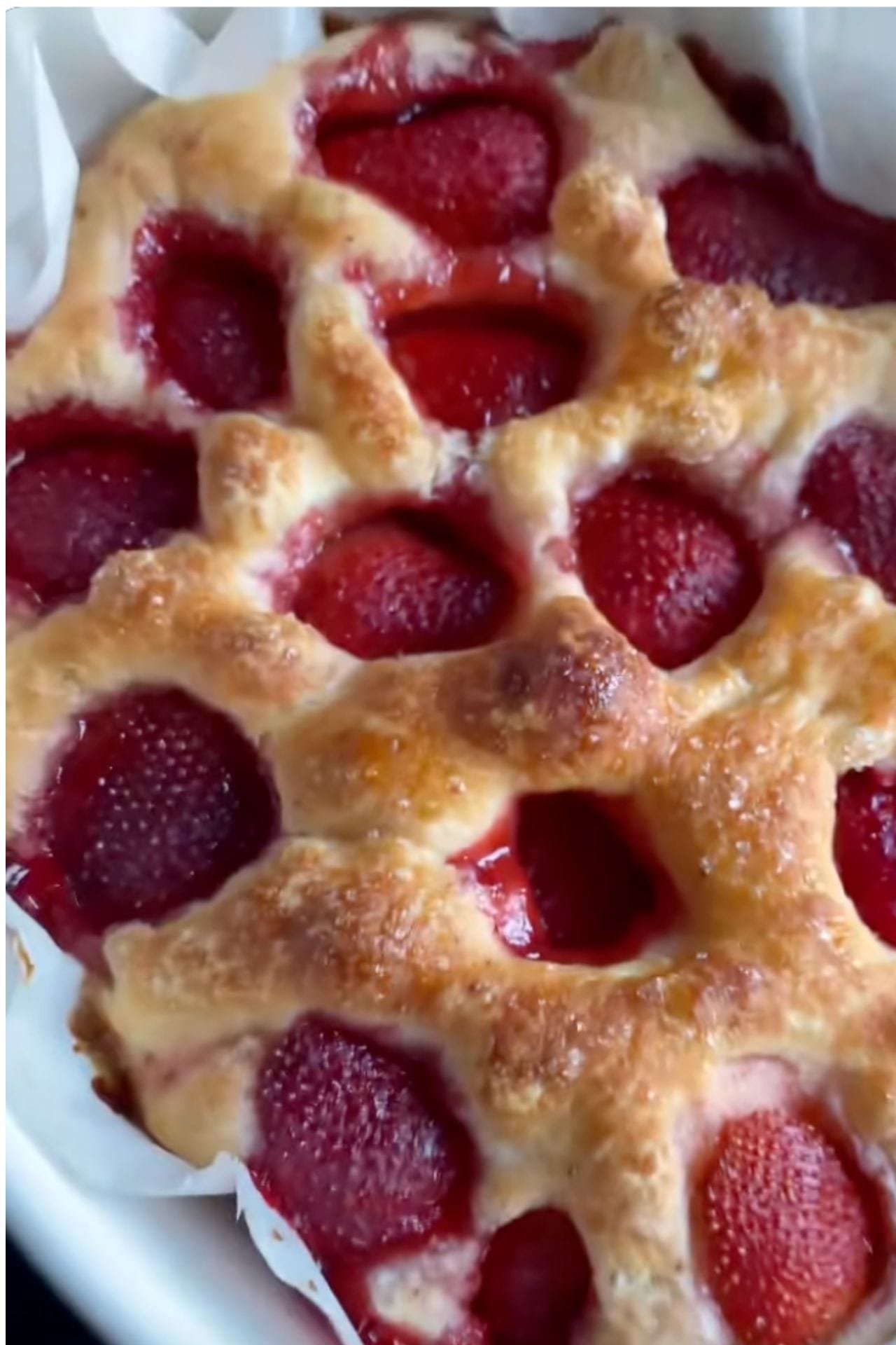 Strawberry & Savory Focaccia - Nada Saad x Kitch